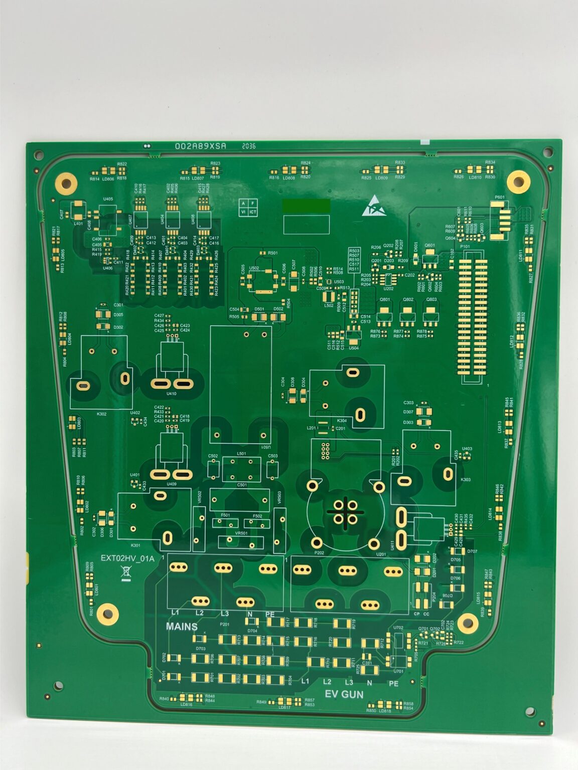 車載 EVバッテリー充電機器向け FR4基板 – UIGREEN株式会社